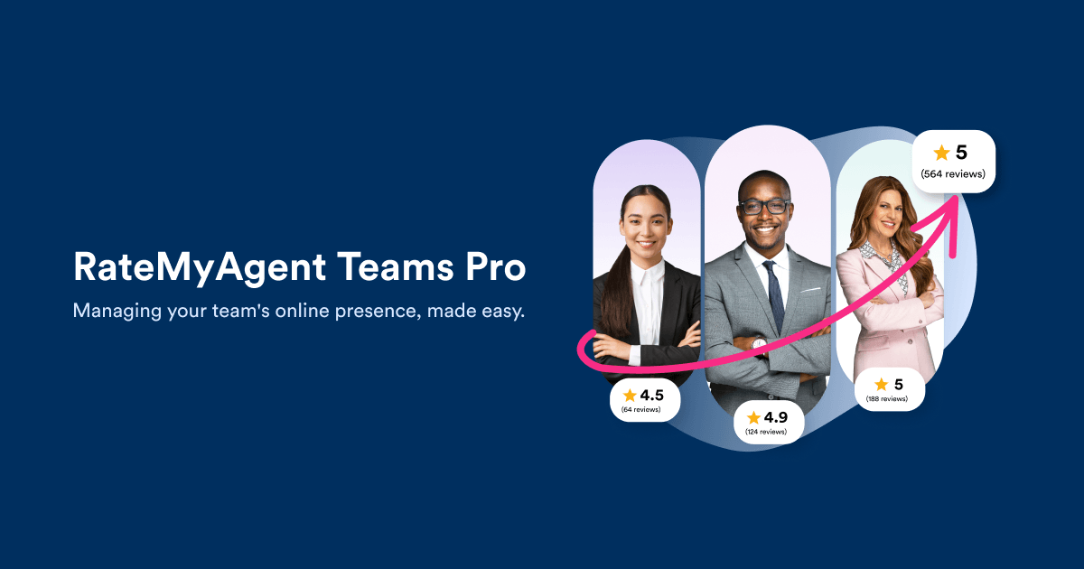 RateMyAgent Teams Pro - Manage your team's online presence, made easy